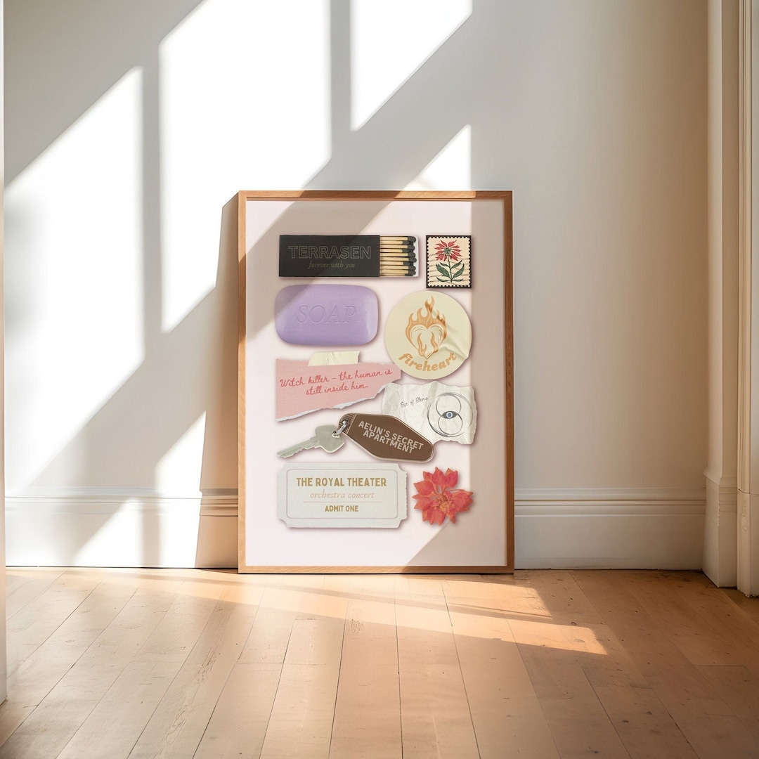 Throne of Glass Print, TOG Memorabilia, Terrasen Art (digital Download ...