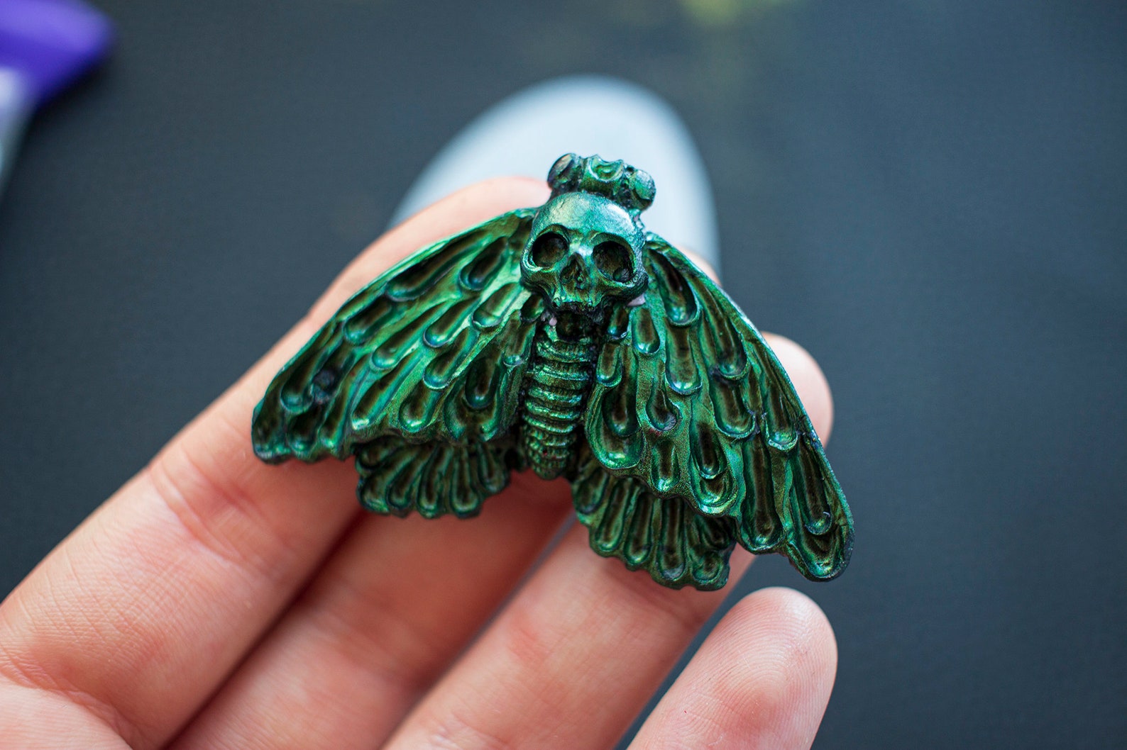 Silicone Mold Moth Epoxy Molds Goth Moth Mold - Etsy