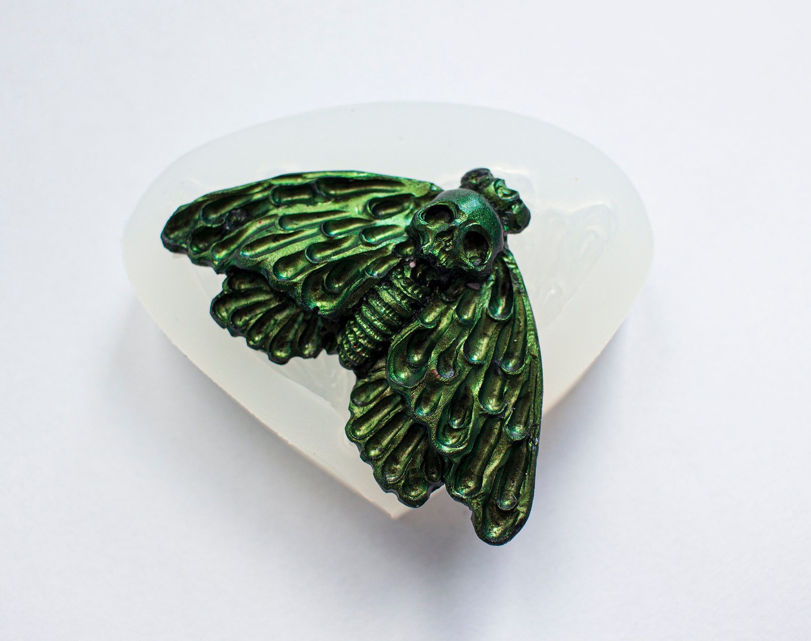 Silicone Mold Moth Epoxy Molds Goth Moth Mold | Etsy