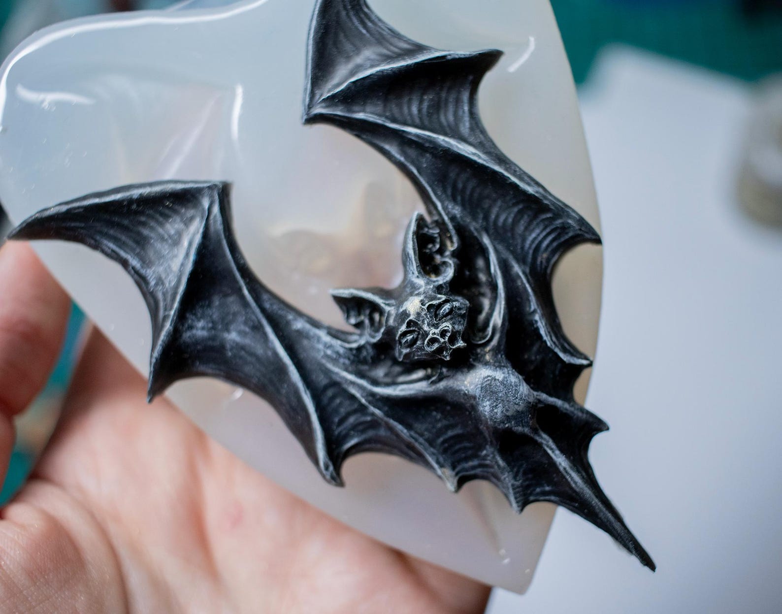 Bat Silicone Mold: Food Safe Resin Crafting - Etsy