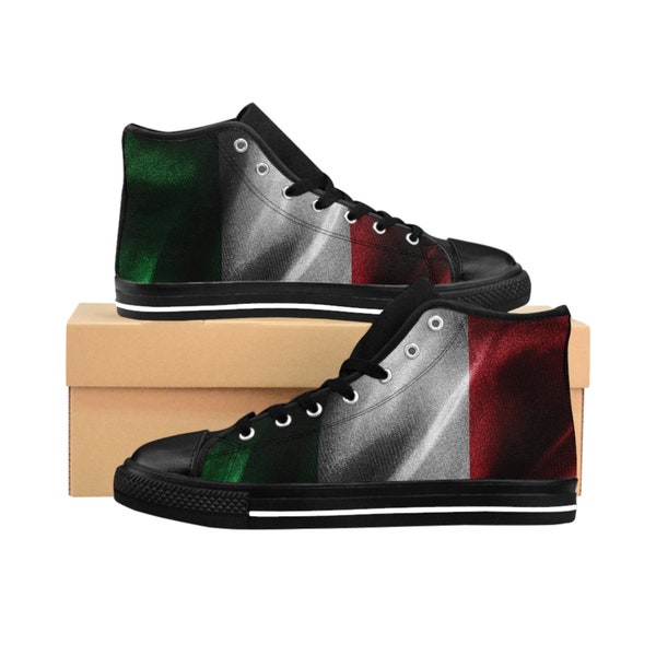 Italian Flag Shoes - Etsy