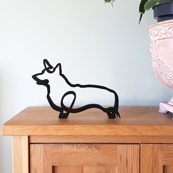 Corgi Statue - Etsy
