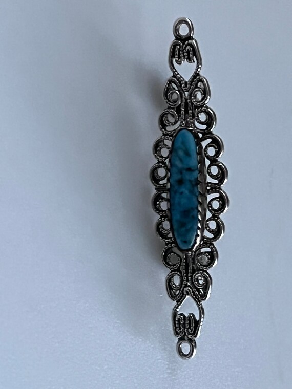 vintage beau sterling blue - Gem