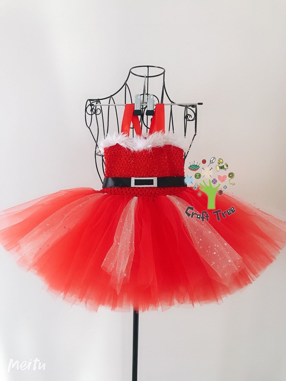 Christmas Tutu Dress for Girls-santa Tutu Dress-xmas Tutu - Etsy