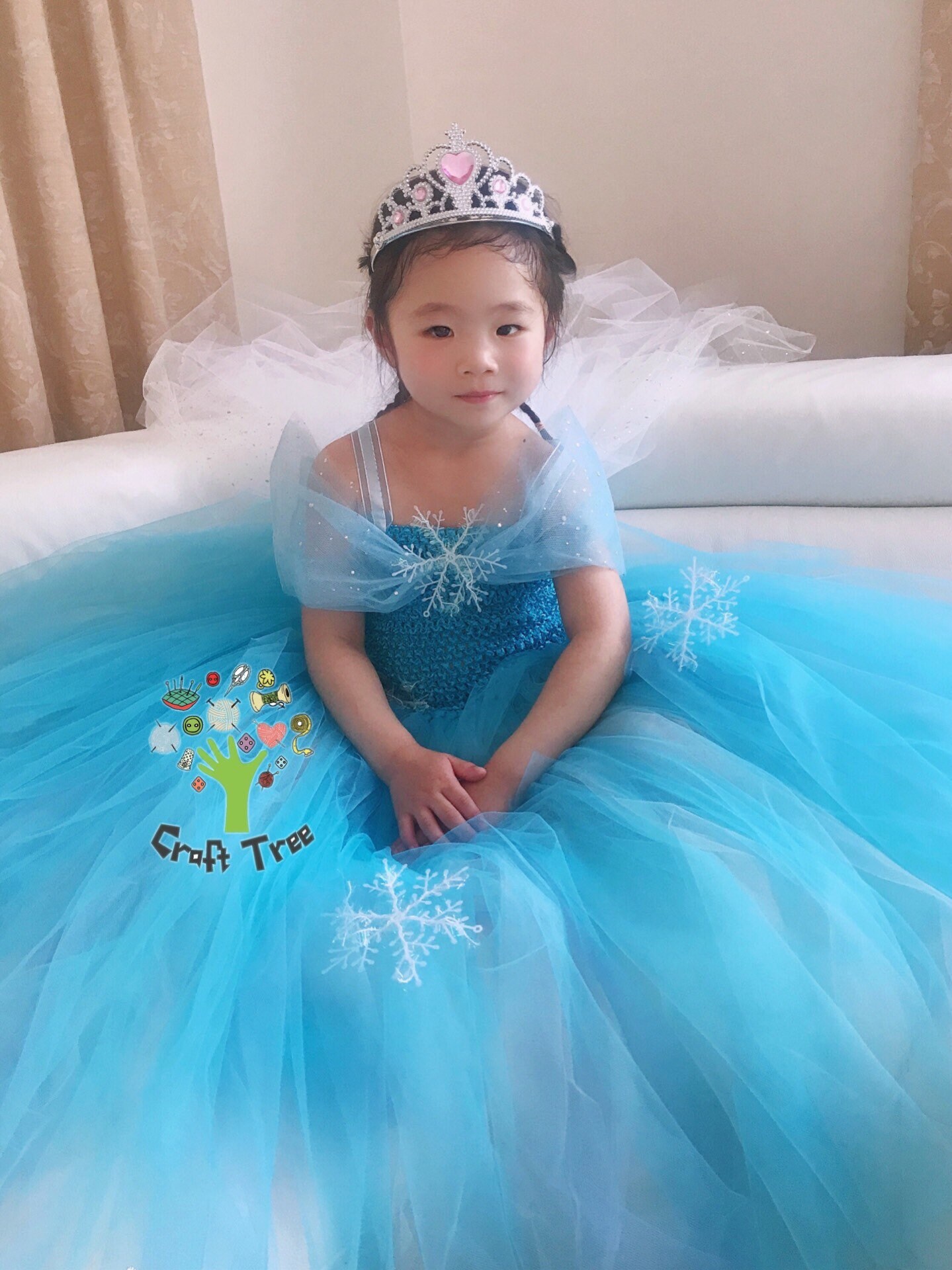 Disney Frozen Elsa Tutu Dress-frozen Tutu Dress-princess Tutu Dress ...