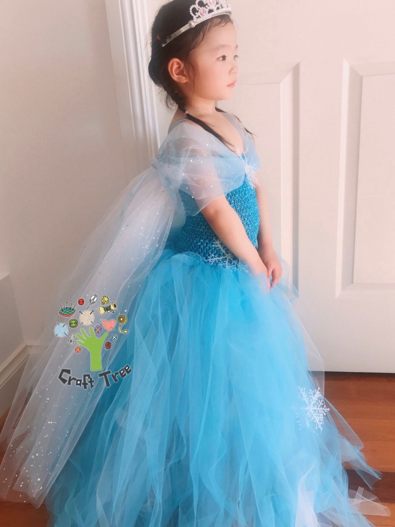 Disney Frozen Elsa Tutu Dress-frozen Tutu Dress-princess Tutu Dress ...