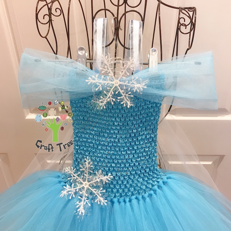 Disney Frozen Elsa Tutu Dress-frozen Tutu Dress-princess Tutu - Etsy