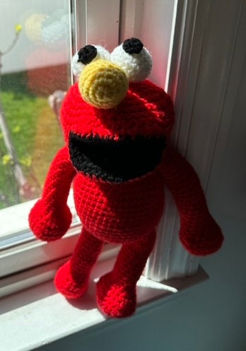 PDF-PATTERN Elmo for Sale Birthday Gift Valentine Gift Toys Room Decor ...