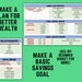 Self-improvement Planner | Goal Setting & Habit Stacking Tracker ...