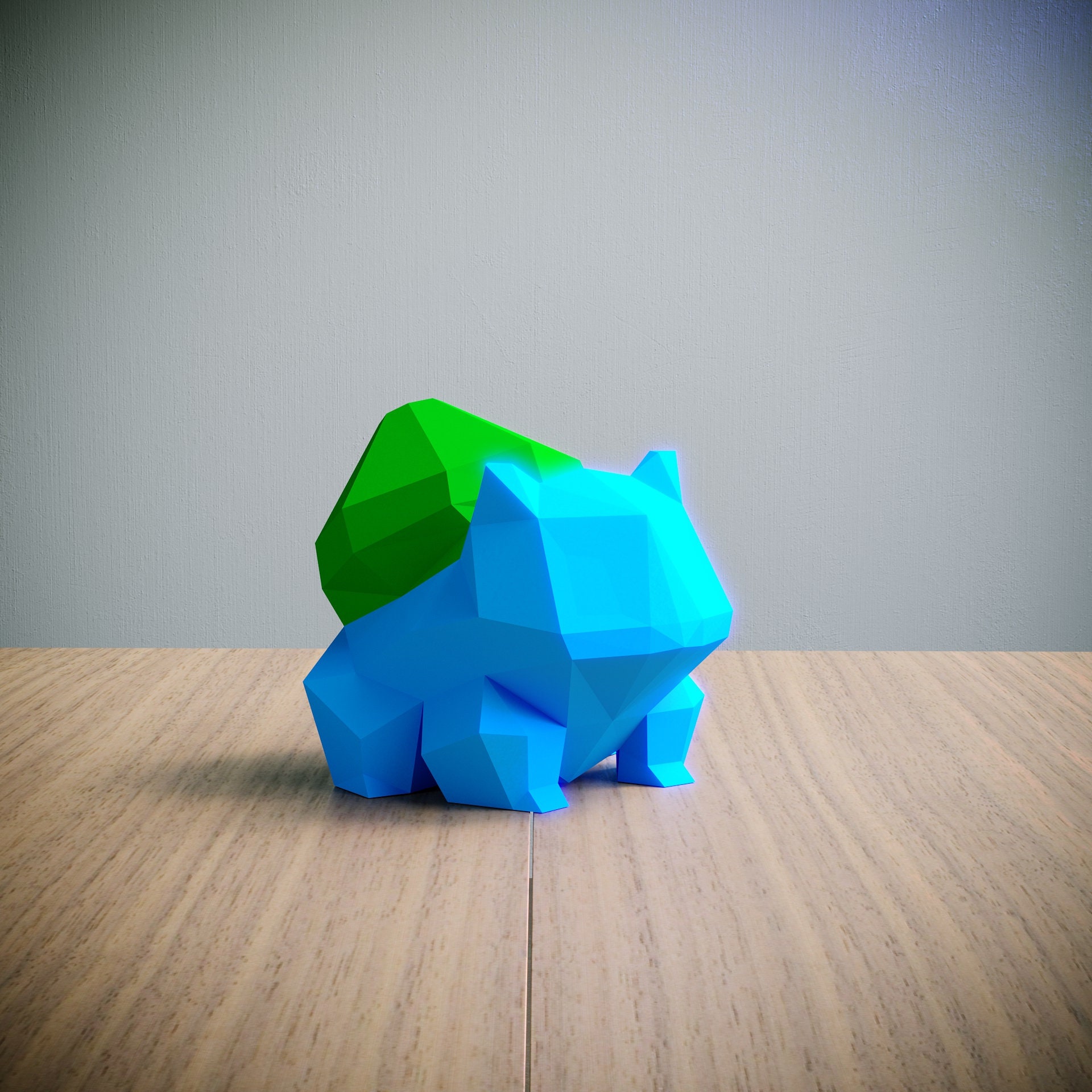 Pokémon Papercraft PlantillaAbstracto 3D Origami Decoración - Etsy México