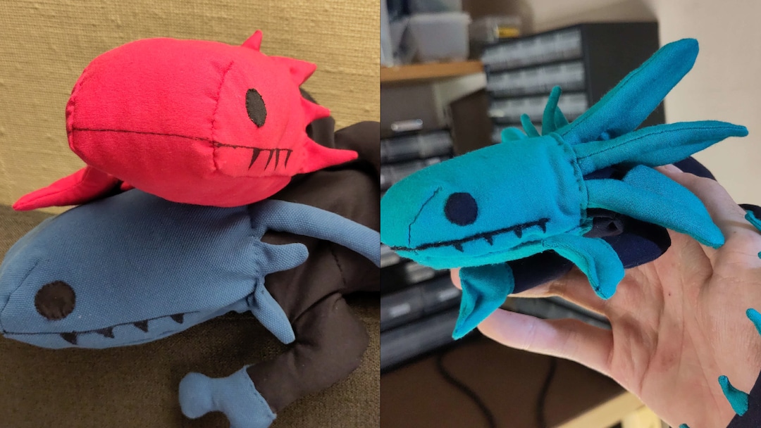 Custom Rain World Lizard Plush - Etsy