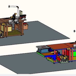 CNC Sketchup Model, COMBO! - Etsy