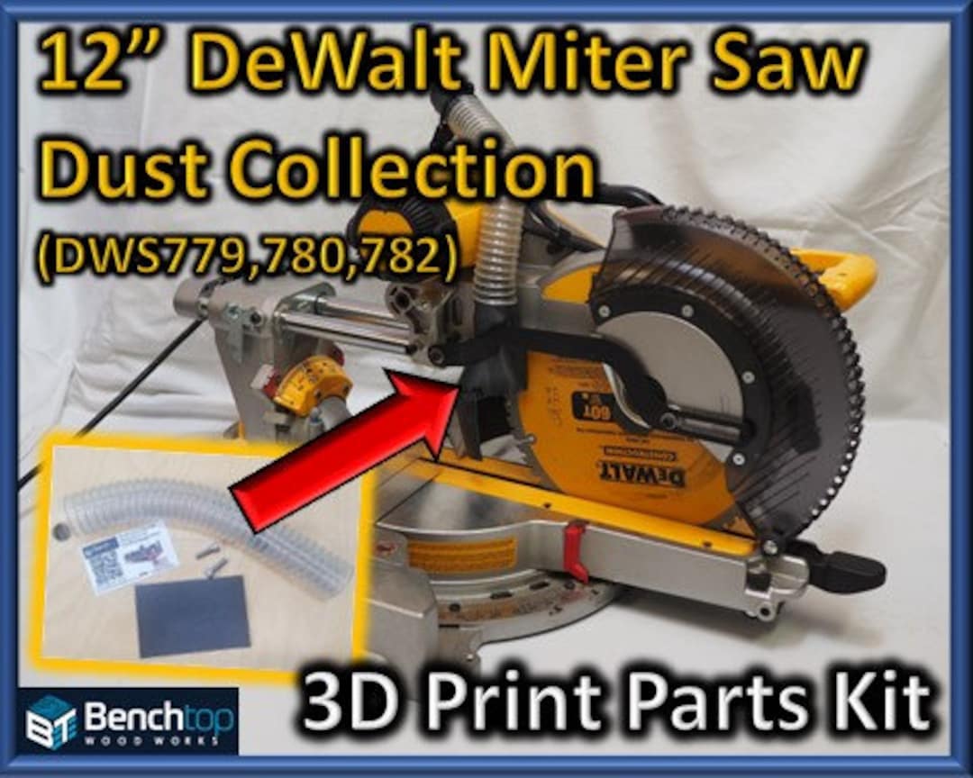 3D Print Hardware Kits for Dewalt Miter Saw Dust Chutes - Etsy