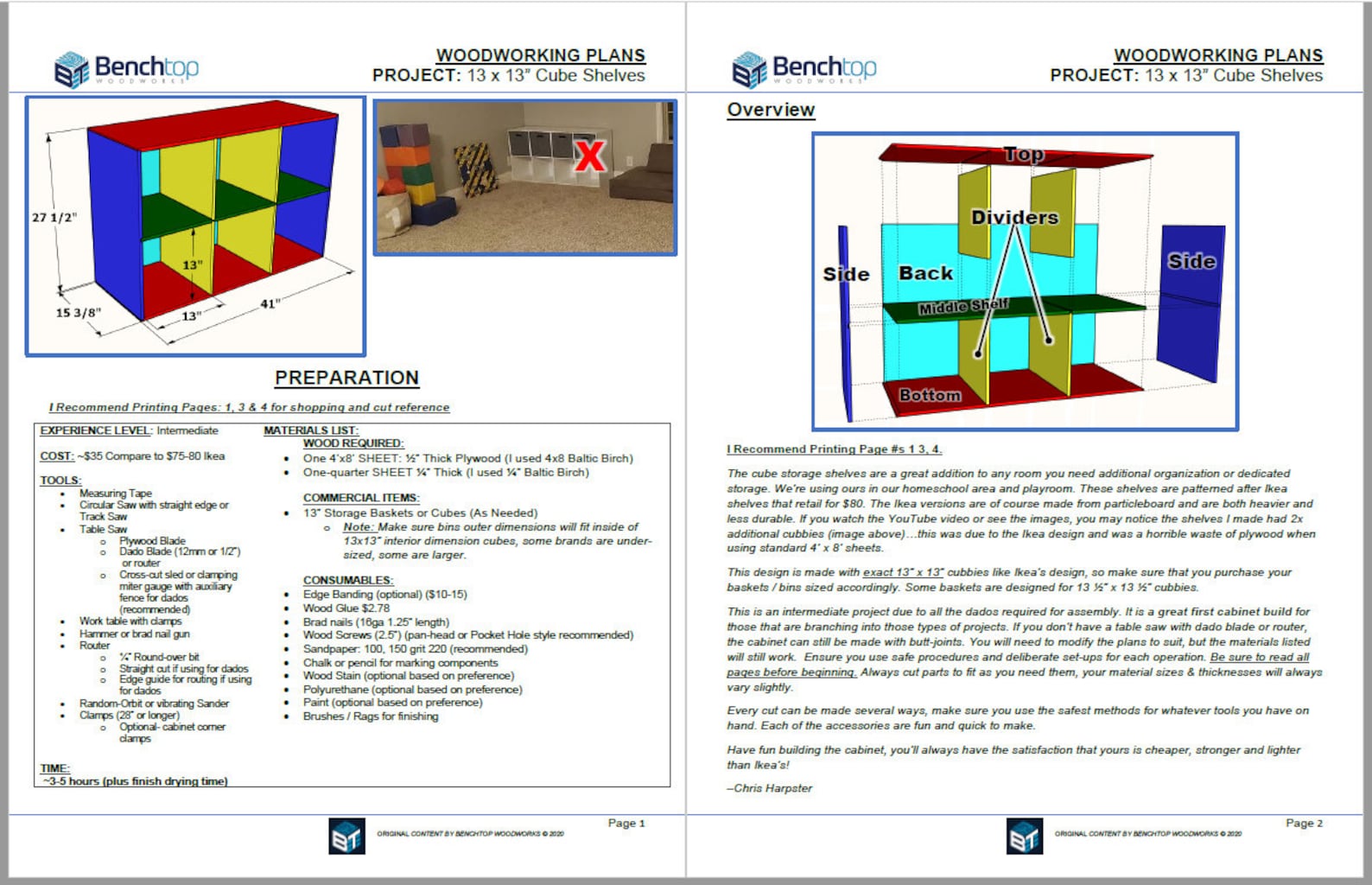 3x2 Cube Storage Shelves for Use With 13 Bins - Etsy