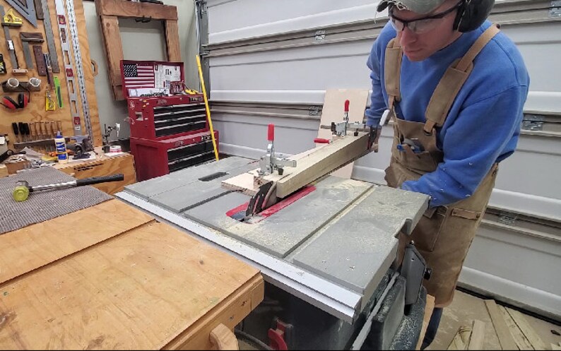 Tapering and Jointing Jig for Table Saw - Etsy