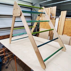 Folding Climbing Triangle Detailed Build Plans With Templates - Etsy