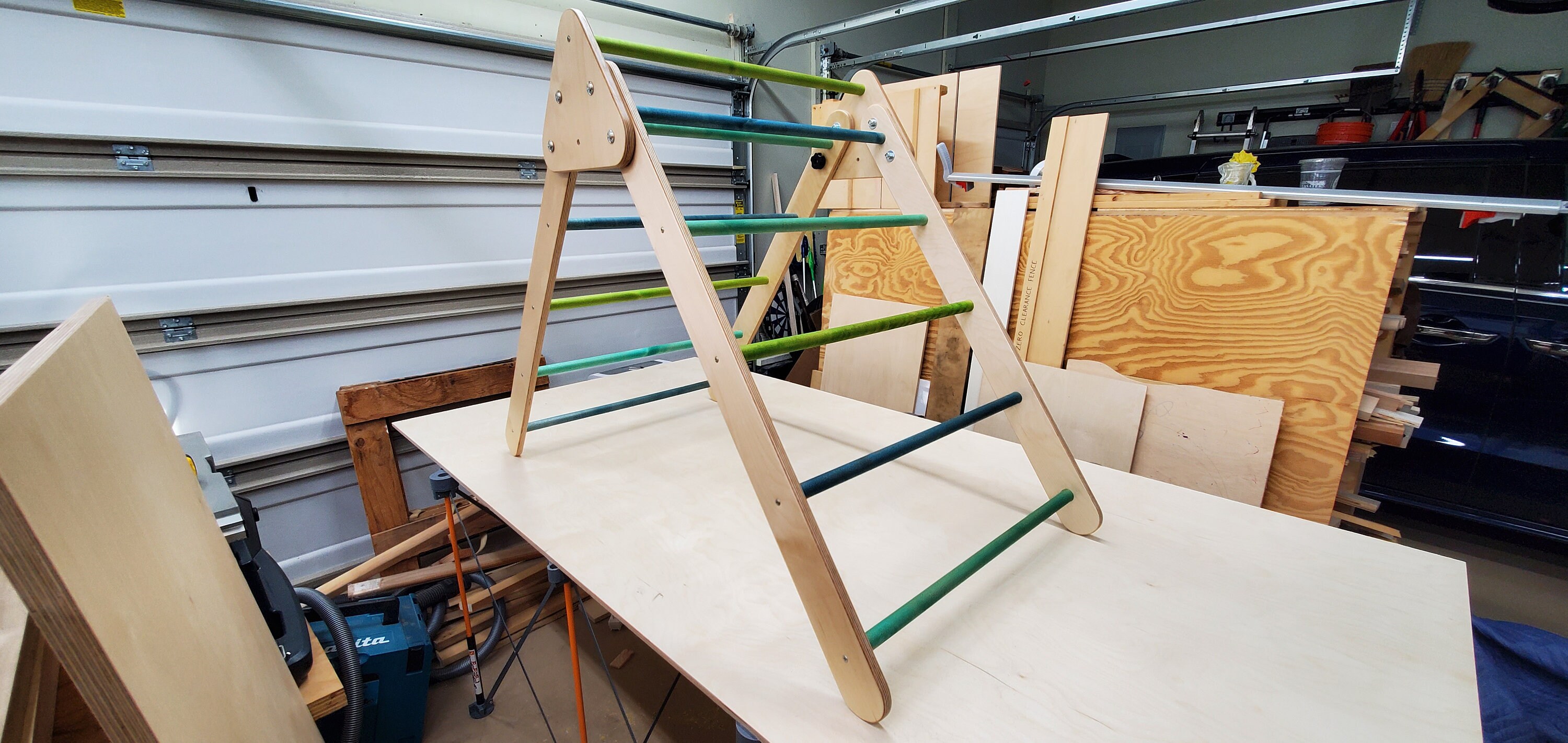 Folding Climbing Triangle Detailed Build Plans With Templates - Etsy UK