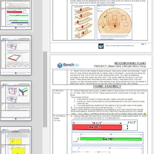 Mobile Base Cart / Ultimate Micro Shop Build Series / Bonus Sketchup ...