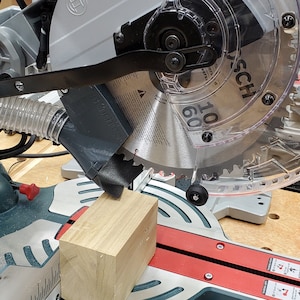 10" Bosch Glide CM10GD Miter Saw Dust Collection, Complete Chute - Etsy