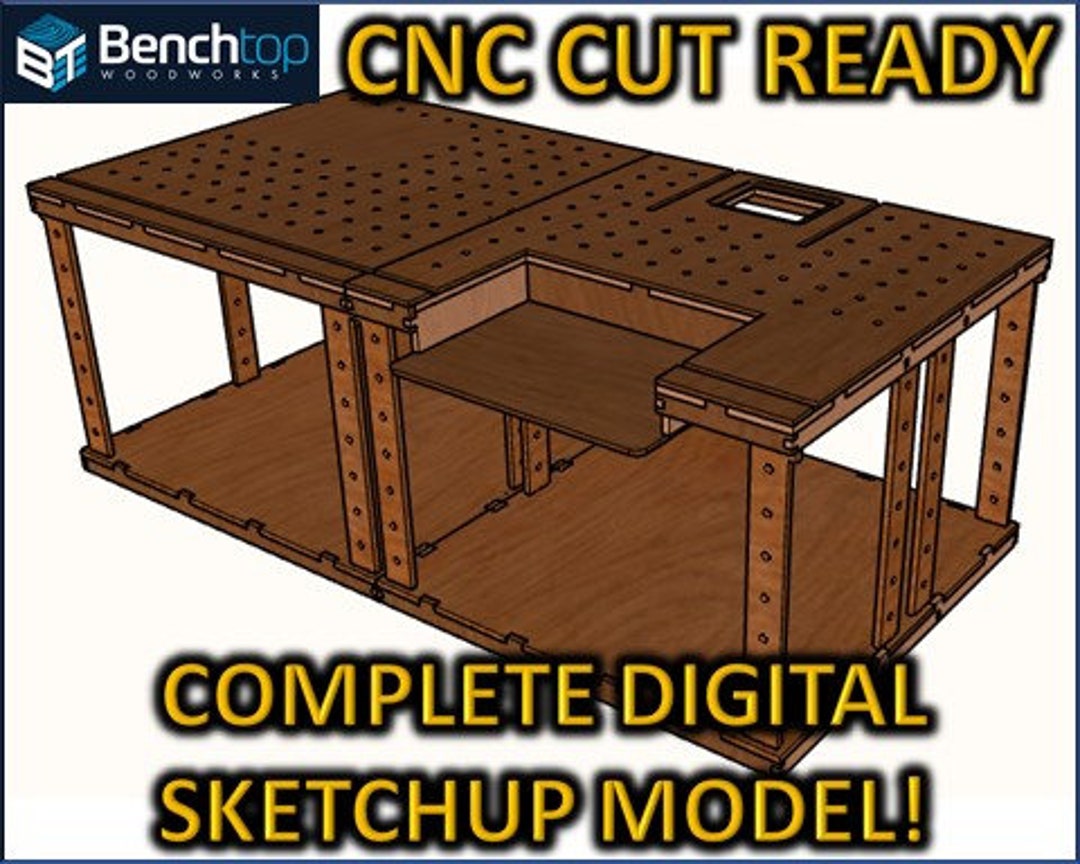CNC Ready Sketchup Model! - Etsy