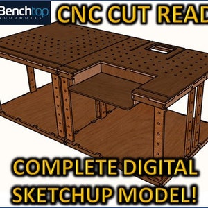 COMBO! CNC SketchUp Model Home & Living Blueprints & How To etna.com.pe