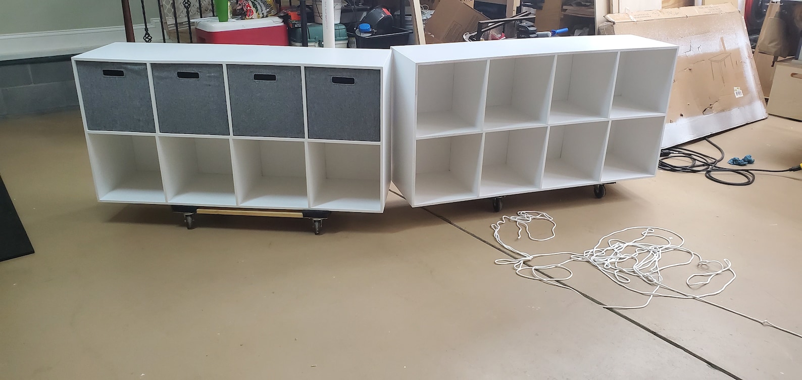 3x2 Cube Storage Shelves for Use With 13 Bins - Etsy