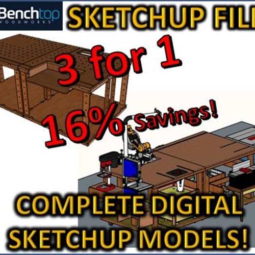CNC Ready Sketchup Model - Etsy