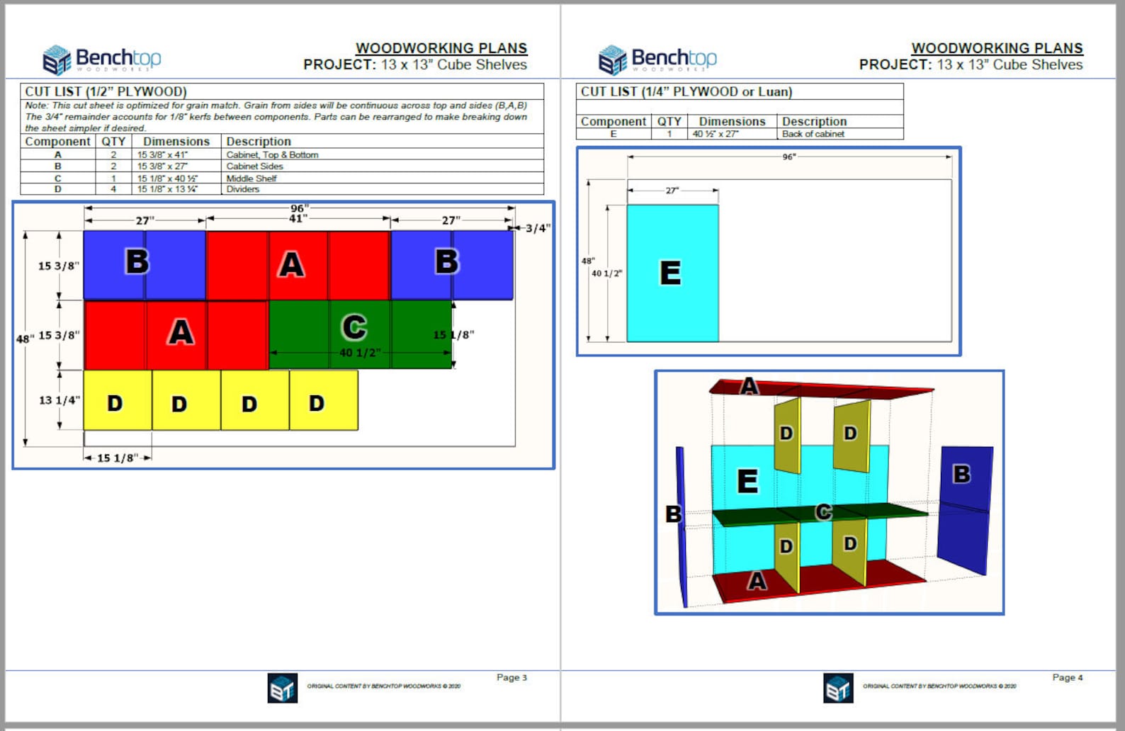 3x2 Cube Storage Shelves for Use With 13 Bins - Etsy