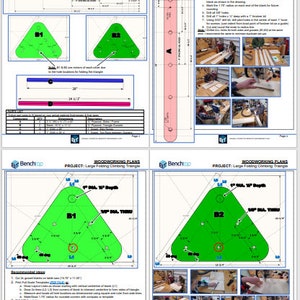 Folding Climbing Triangle Detailed Build Plans With Templates - Etsy