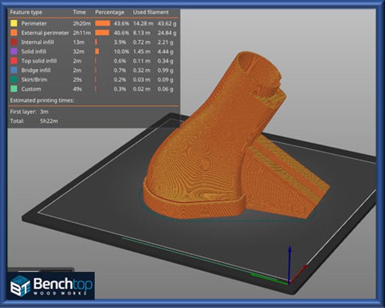 Miter Saw Dust Collection Digital Print Files 10" Delta Cruzer 26-2241 ...