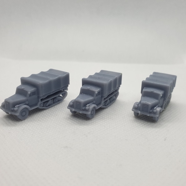 4 X N-gauge WW2 Allied Willy's Jeeps Suitable for Use With N-scale ...
