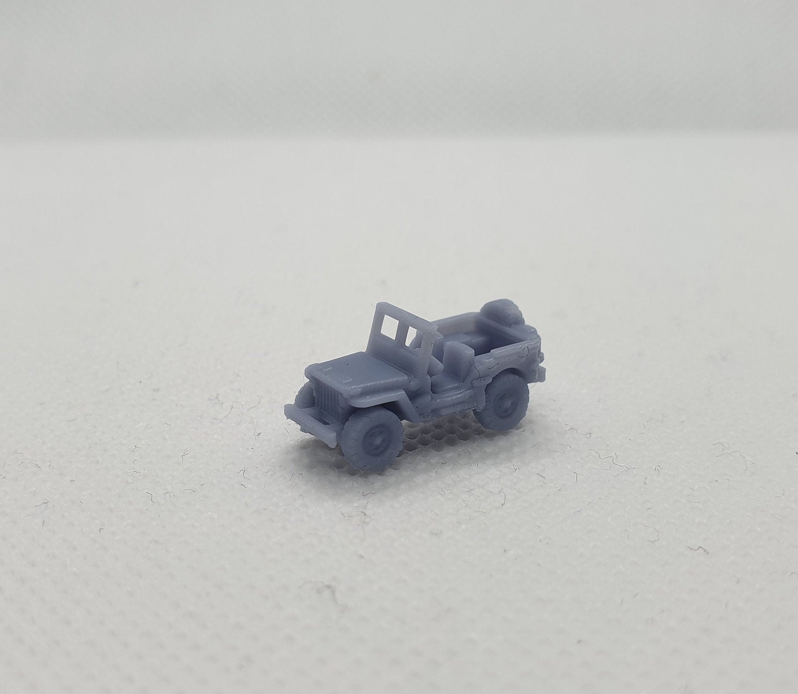 4 X N-gauge WW2 Allied Willy's Jeeps - Suitable for Use With N-scale ...