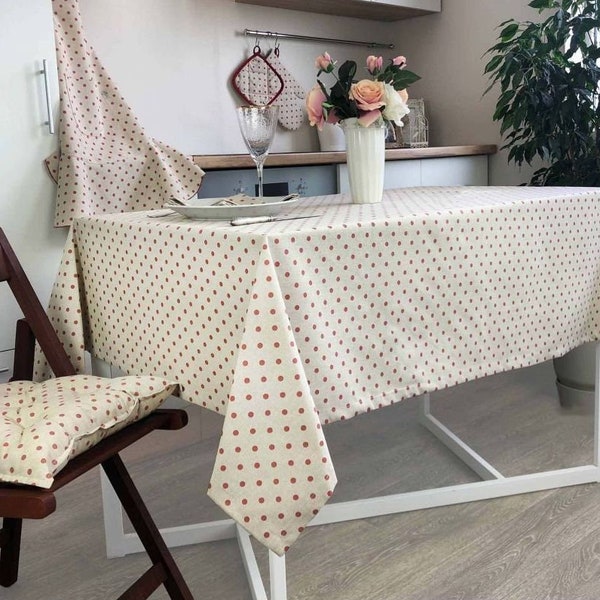 Polka Dot Table - Etsy