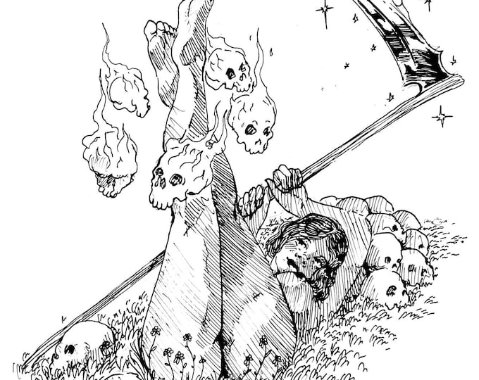 Playing Death - Etsy