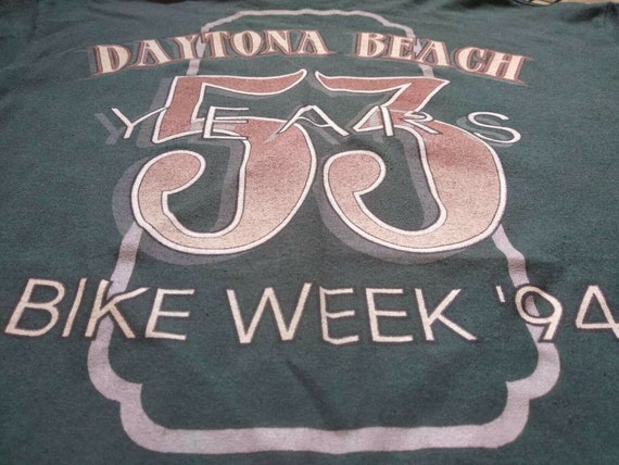 Rare Vintage 3D Emblem Daytona Beach Bike Week 1994 R… - Gem