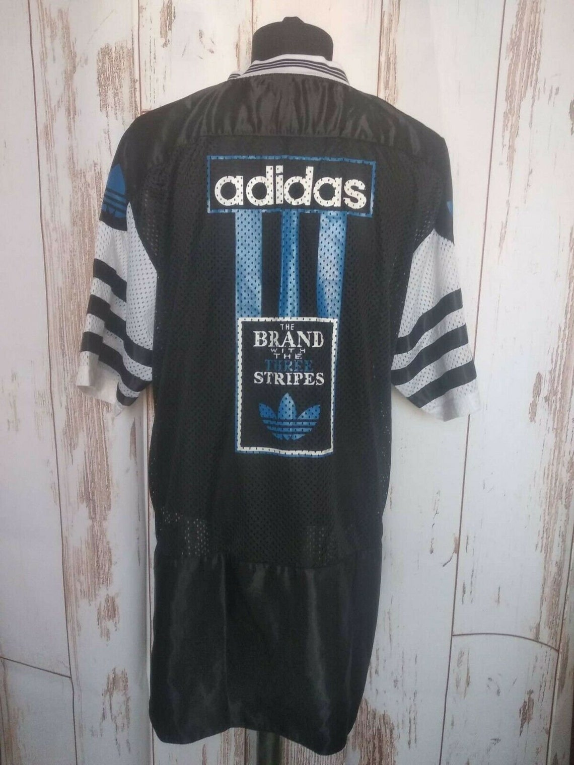 Vintage Adidas Hip Hop Rap Style Jersey Big Trefoil Logo - Etsy