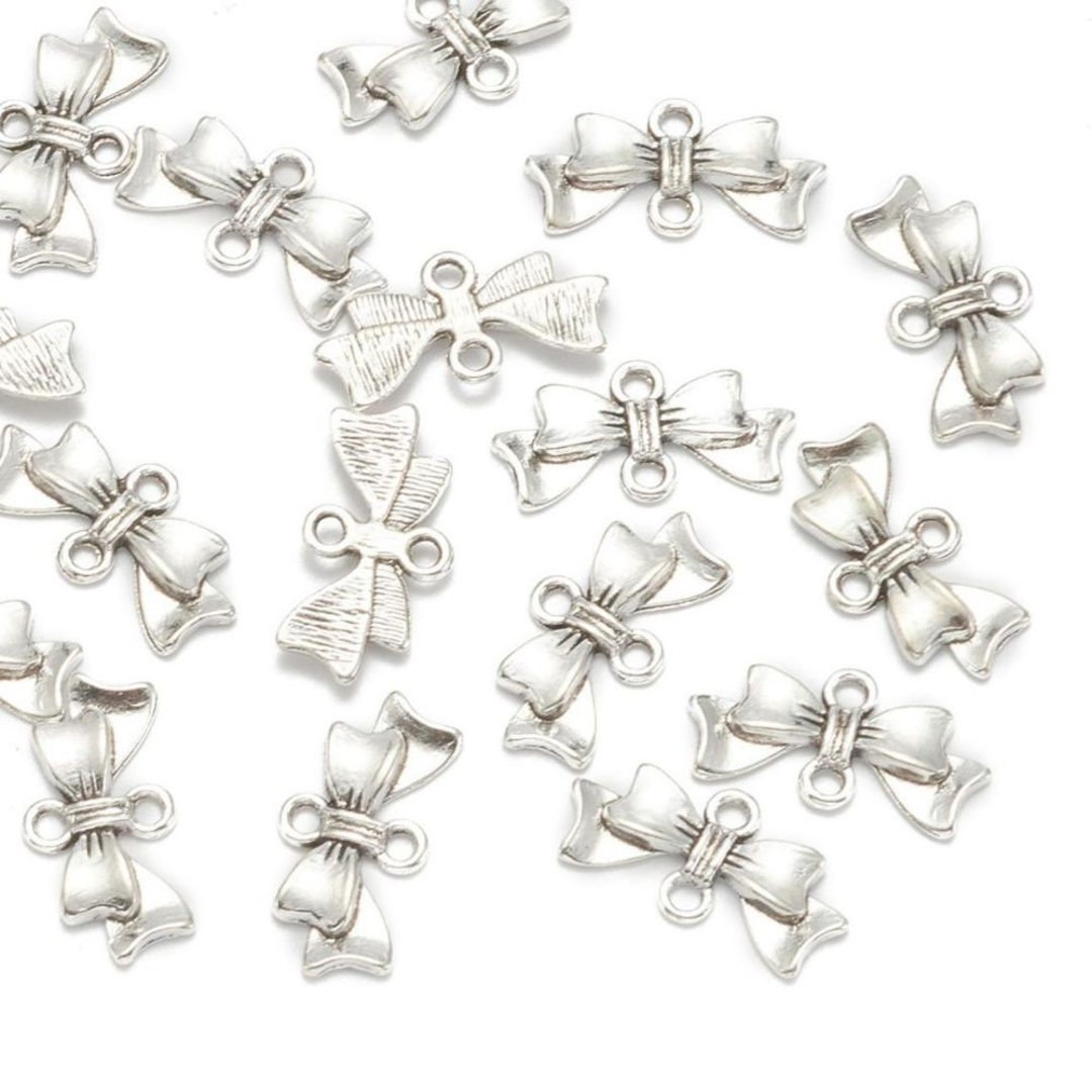 5 20 Silver Metal Node Connectors 20mm - Etsy New Zealand