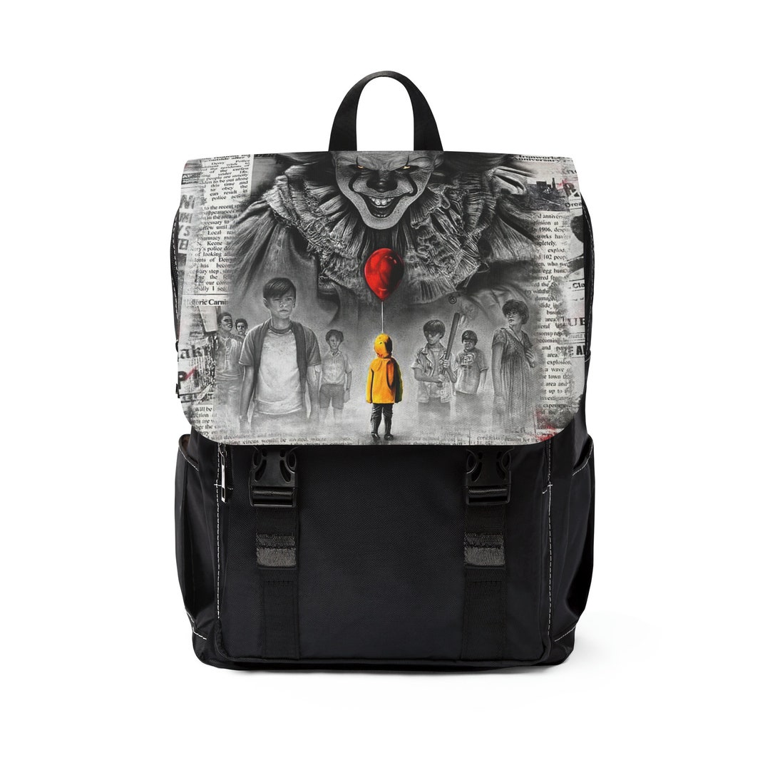 Horror Backpack, Horror Bag, Horror Bookbag, Pennywise, Pennywise Bag ...