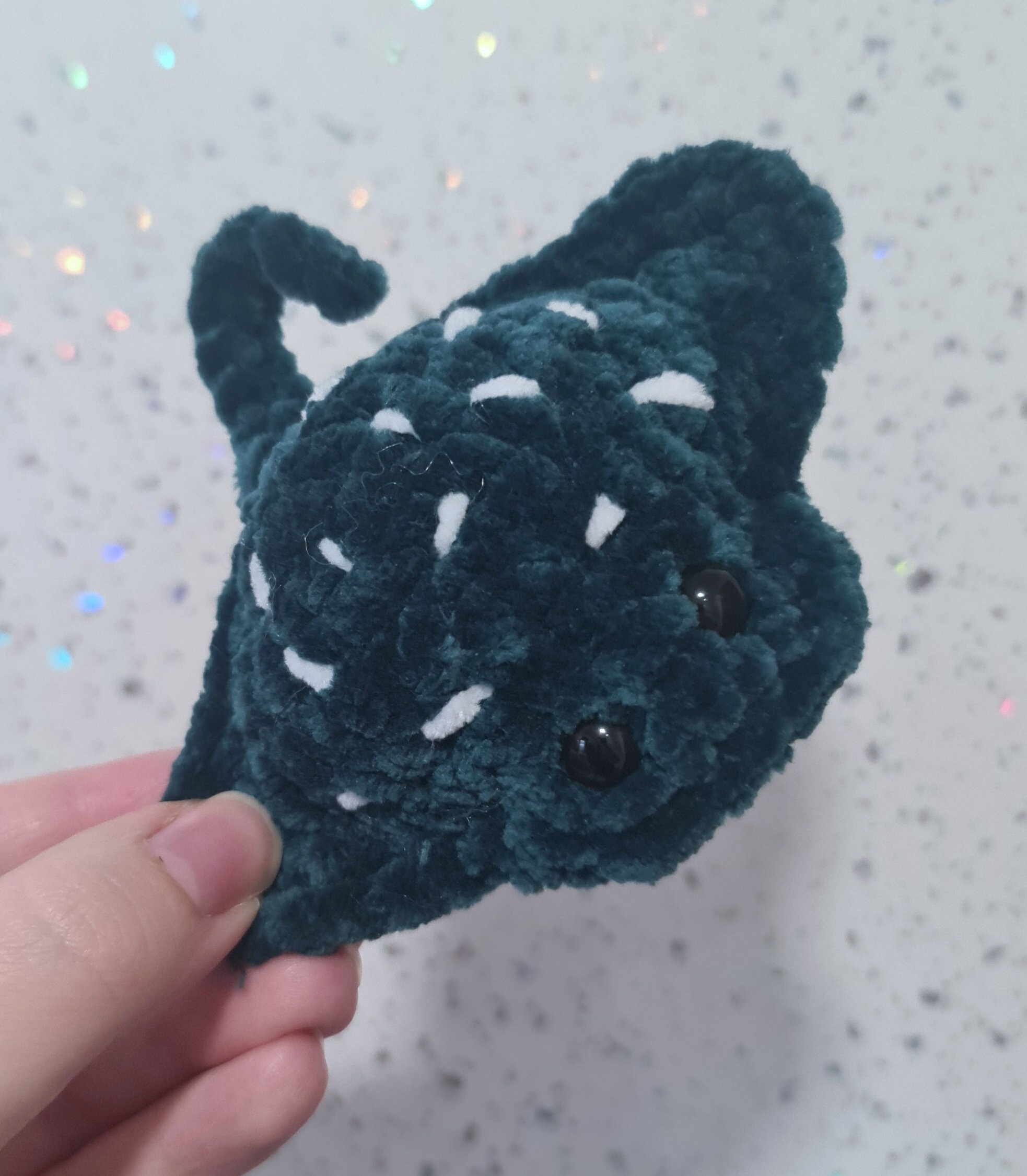 Cute Crochet Stingray Cuddly Toy Ocean Plushie Gift for Kids and Adults ...