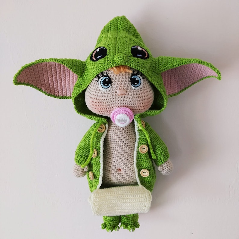 Crochet Doll Pattern Amigurumi Baby Doll Pattern Baby Alien - Etsy