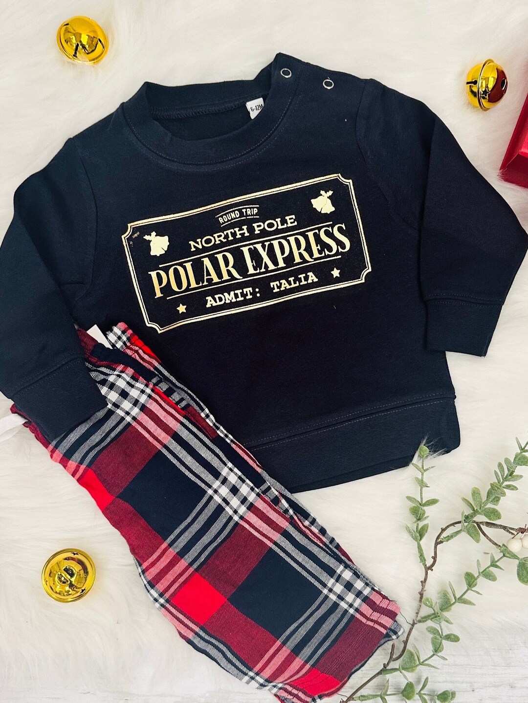 Xmas Delivery Matching Polar Express Personalised Polar Express ...