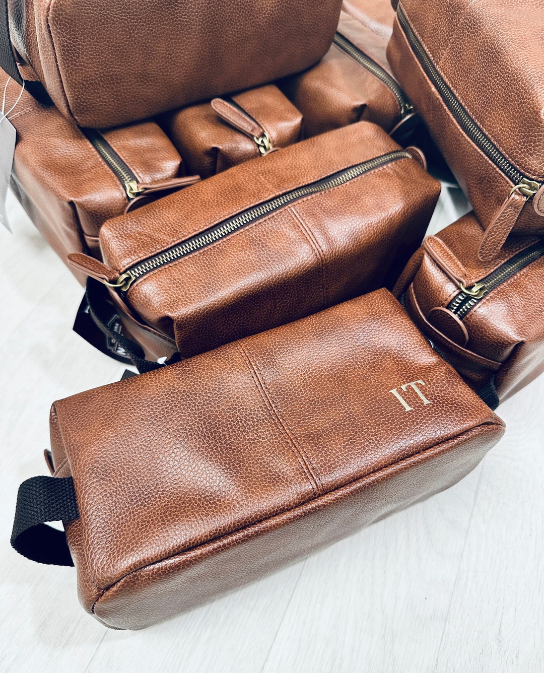 Personalised Luxury Mens Travel Set, Personalised Wash Bag, Best Man ...