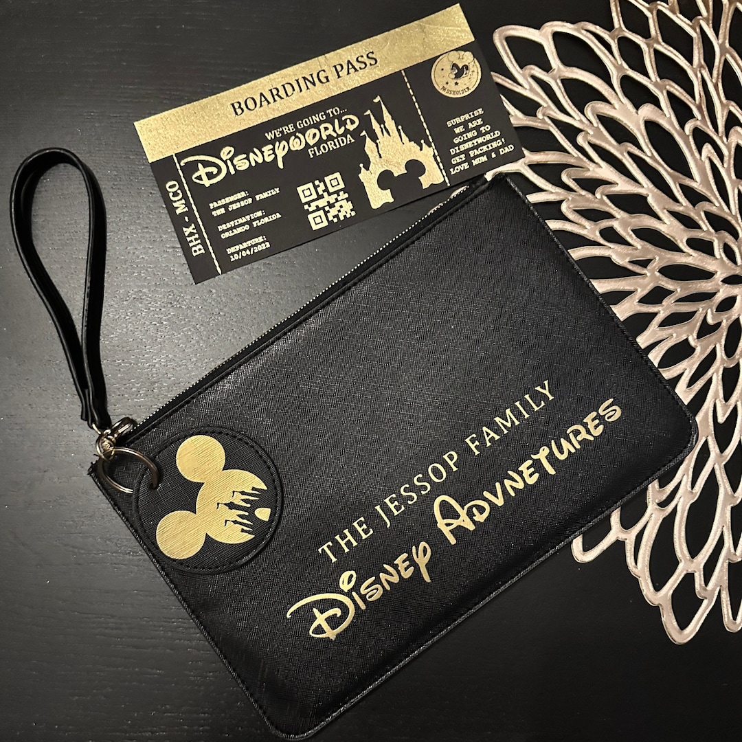 Personalised Disney Reveal, Surprise Trip to Disney, Disney Document ...