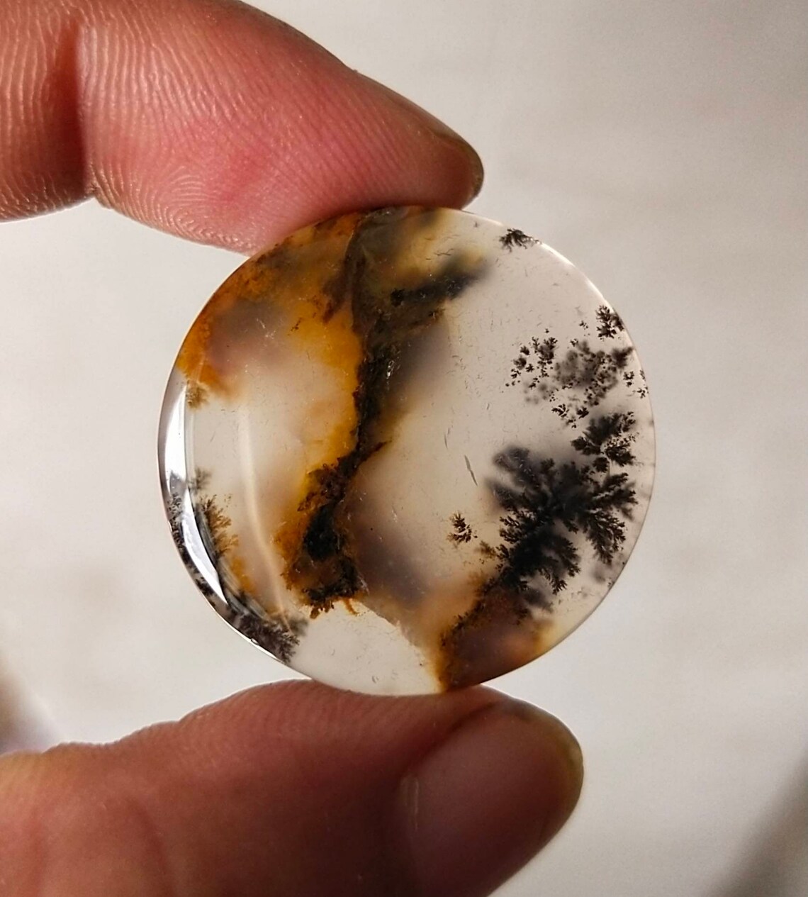 28X28mm32.15cts Dendritic Moss Agate Cabochons....k2367 | Etsy