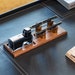 Handcrafted Wood Pen & Ink Stand: Desk Organizer, Collector Gift - Etsy