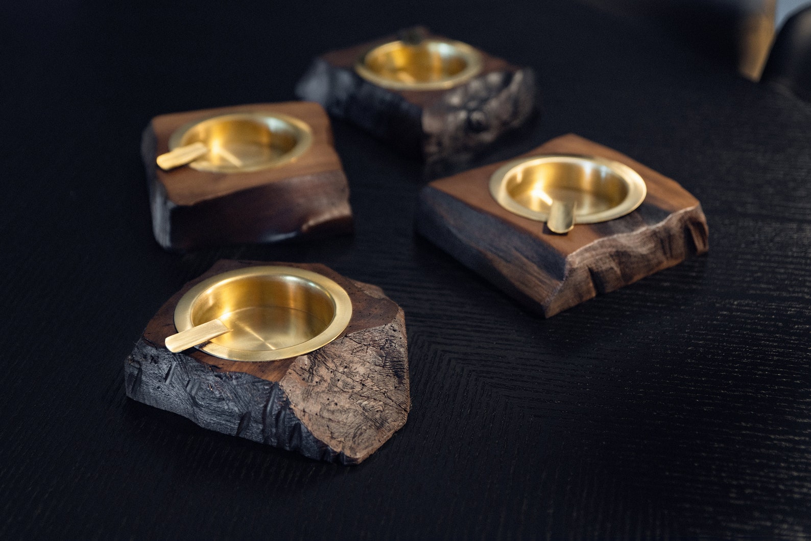 Wooden Cigar Tray Walnut Cigars Ashtray Mapa Burl Cigar | Etsy Australia