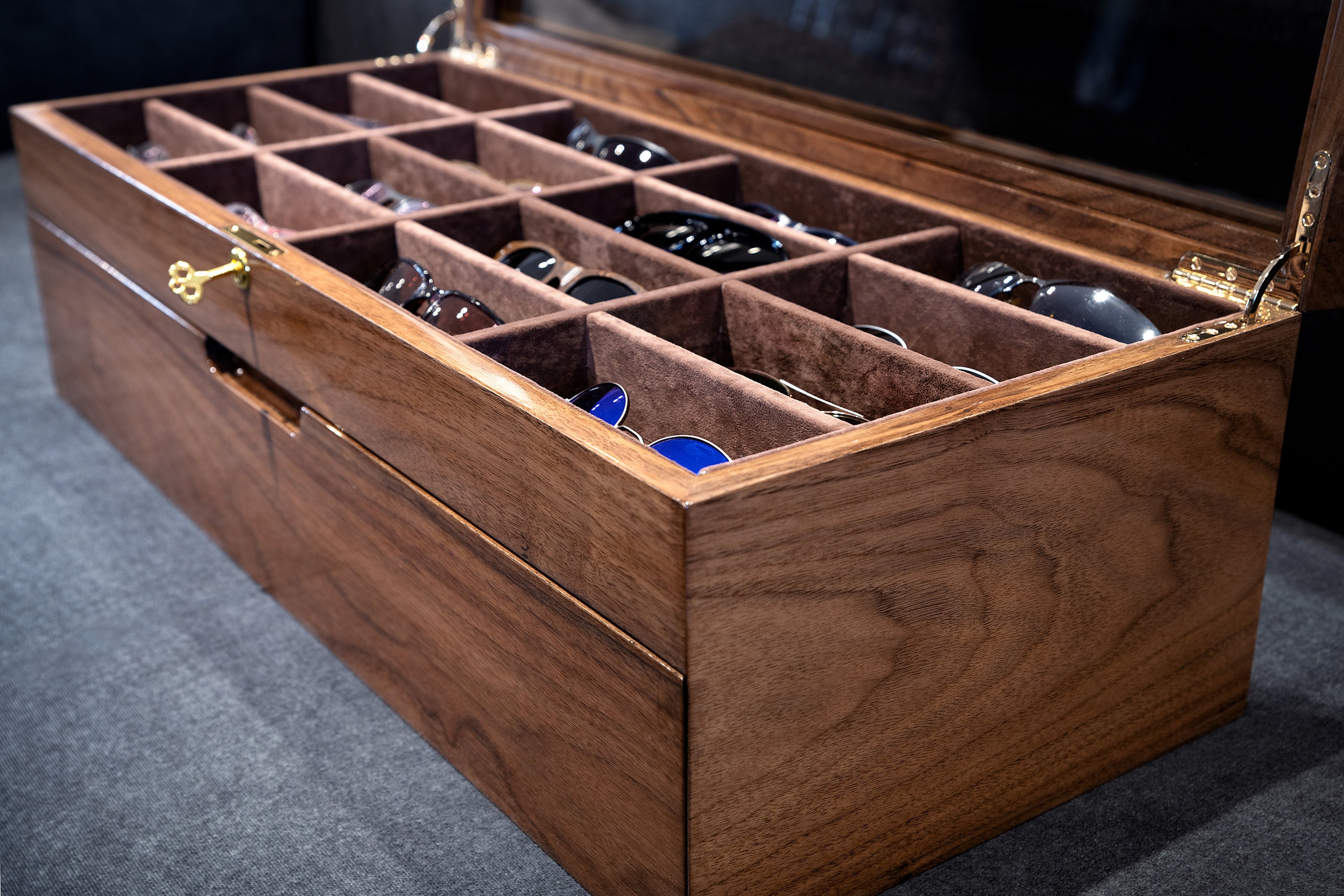 Luxury Wooden Eyeglasses Box Handmade Eyeglass Display Case - Etsy Canada