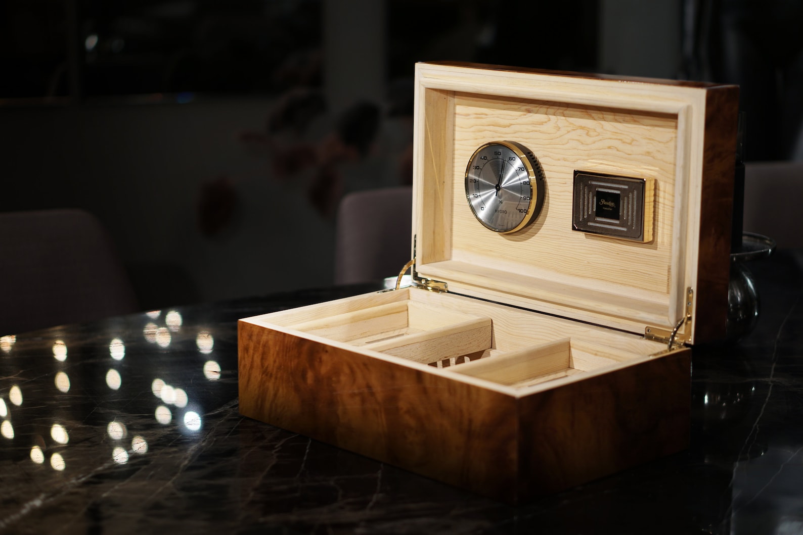 Walnut & Cedar Cigar Humidor Cedar Cigar Box Handmade Cigar | Etsy