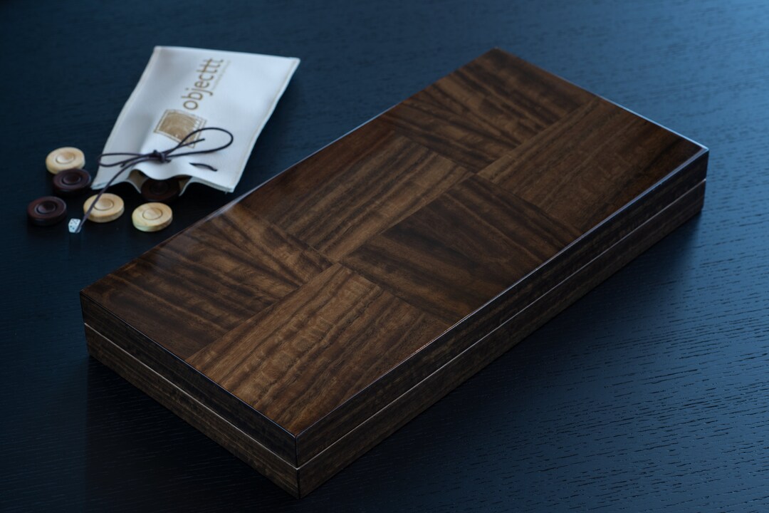 Handmade Wooden Backgammon Board: Luxury Table Game, Groomsman Gift - Etsy
