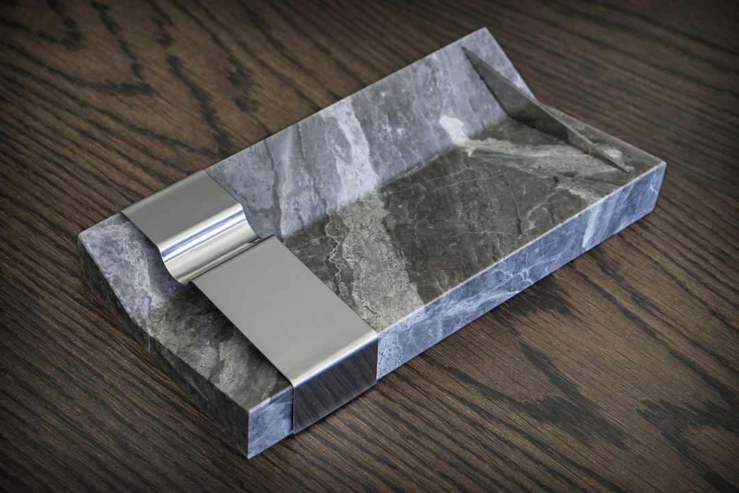 Luxury Design Marble Cigar Tray, Unique Marble Cigar Ashtray, Birthday ...
